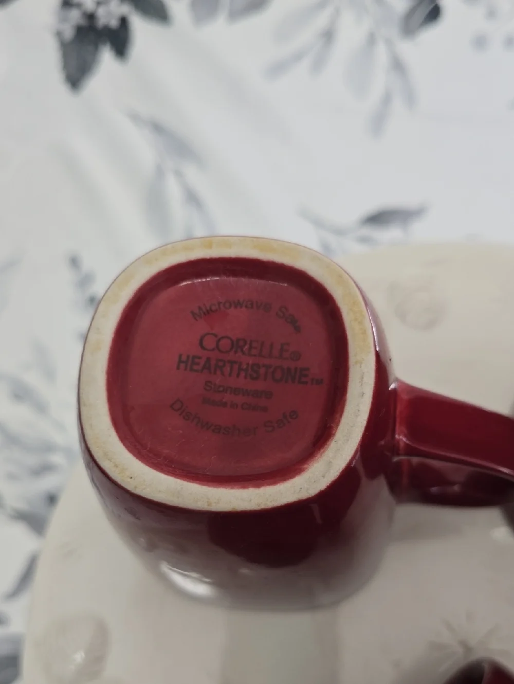 Corelle | Dining | Vintage Corelle Set Of 4 Hearthstone Big Chili Red ...